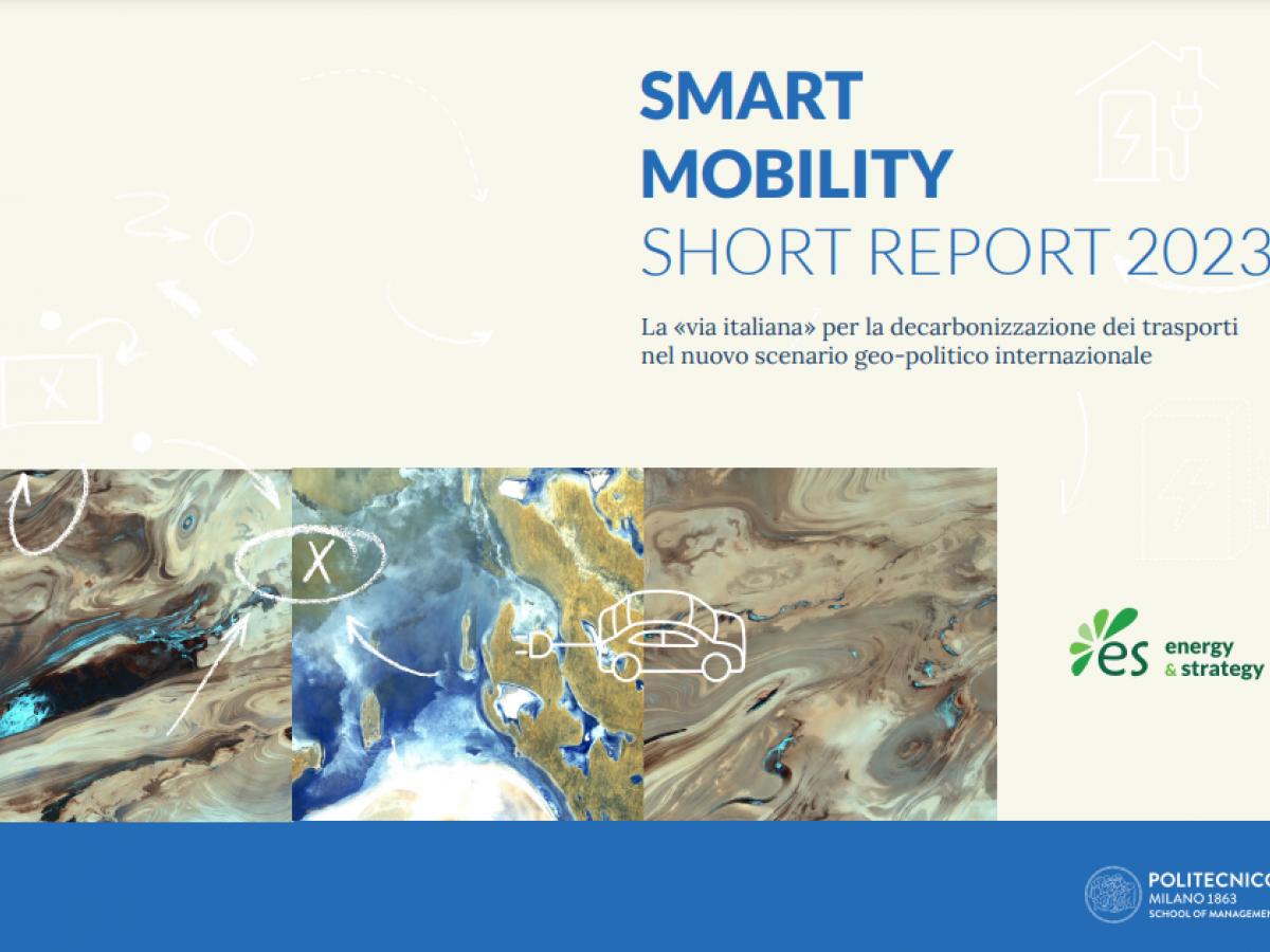 Smart Mobility Report2023:meno auto elettriche più ricariche